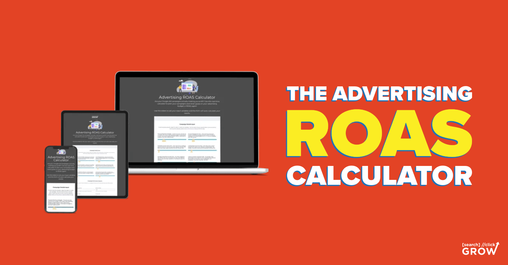 Google Ads ROAS Calculator | Search Click Grow